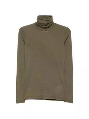 JIL SANDER High-neck Long-sleeve T-shirt - Neutrals