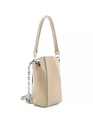 Givenchy Vertical Antigona Leather Mini Crossbody Bag - Neutrals