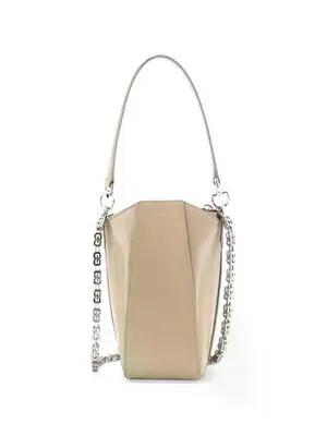 Givenchy Vertical Antigona Leather Mini Crossbody Bag - Neutrals