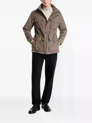 Gant Multi-pocket Hooded Utility Jacket
