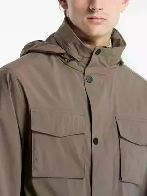 Gant Multi-pocket Hooded Utility Jacket
