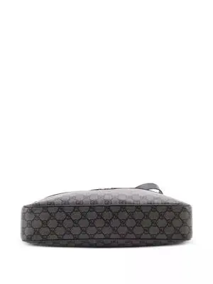 Gucci Ophidia Zip Around Pocket Briefcase Gg Coated Canvas Medium Business Bag