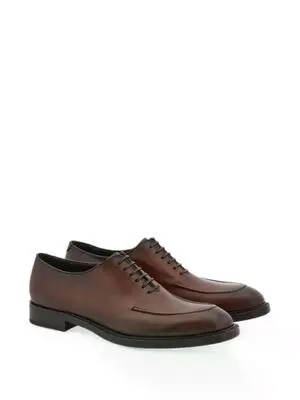 FERRAGAMO Oxford Shoe With Stitching Detail