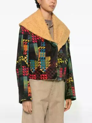 KIKO KOSTADINOV Abstract-check Jacket
