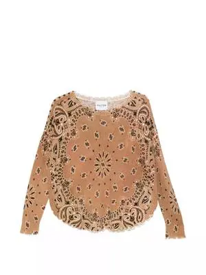 KUJTEN Mela Banda Bico Distressed-effect Sweater
