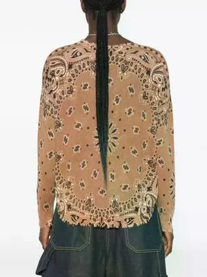 KUJTEN Mela Banda Bico Distressed-effect Sweater