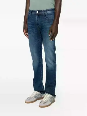 Jacob Cohen Logo-patch Pocket Jeans - Blue