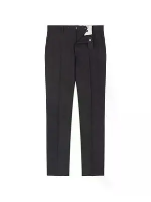 FURSAC Pressed-crease Tailored Trousers - Grey
