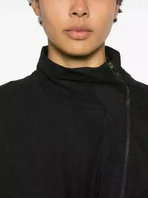 LEON EMANUEL BLANCK Asymmetric Zip-up Coat