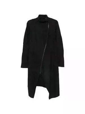 LEON EMANUEL BLANCK Asymmetric Zip-up Coat