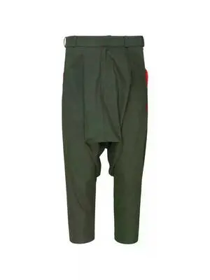 BLACKJACK Slacker Drop-crotch Trousers