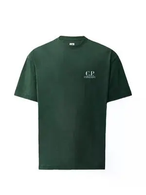 C.P. COMPANY 30/1 Jersey Short-sleeve Comfort T-shirt - Green