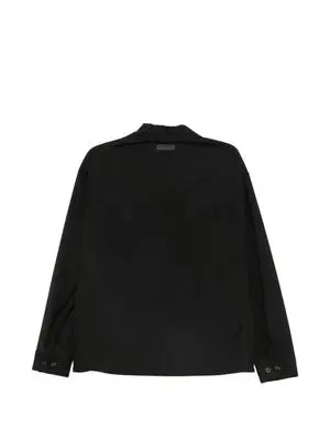 PAOLO PECORA Contrast-stitch Long-sleeve Shirt