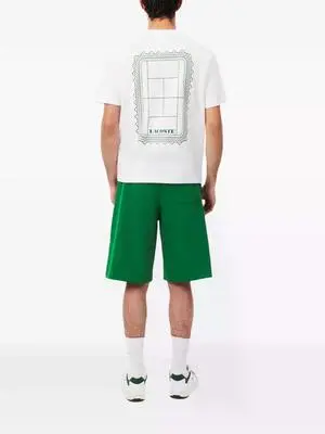 Lacoste Logo-embroidered Shorts