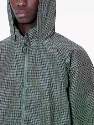 Comme Des Garçons Checked Hooded Jacket
