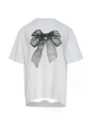 Cecilie Bahnsen Dorothy Bow-print T-shirt