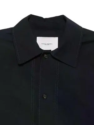 PAOLO PECORA Contrast-stitch Shirt