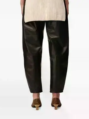 RETORI Barrel-fit Leather Trousers