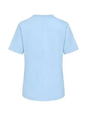 PUSHBUTTON Lace-trim Layered T-shirt