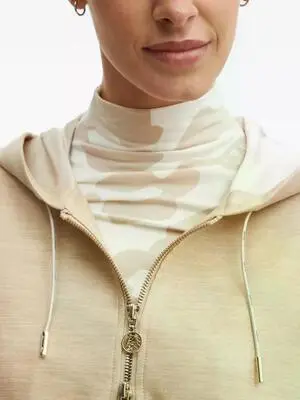 SPORTALM Side-stripe Drawstring Cropped Jacket