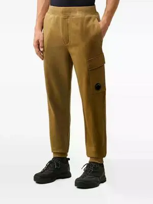 C.P. COMPANY Diagonal Raised Fleece Lens Sweatpants