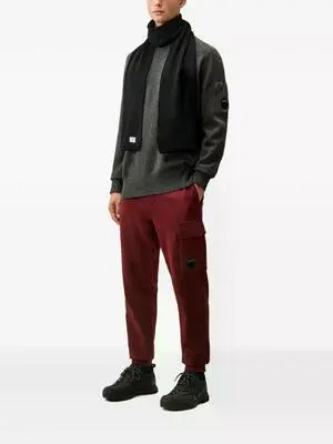 C.P. COMPANY Lambswool Lens Crewneck Sweater