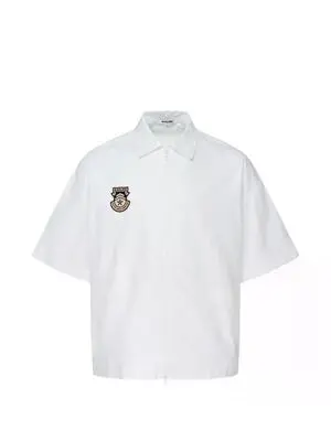 BLACKJACK Slacker Logo-patch Zip-up Shirt