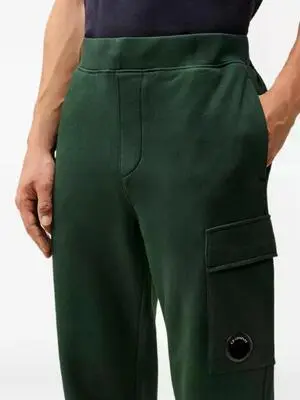 C.P. COMPANY Diagonal Raised Fleece Lens Sweatpants
