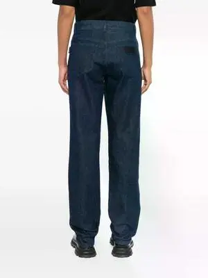 AGNES B. High-waisted Straight-leg Jeans