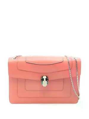BVLGARI 2010s Serpenti Forever Shoulder Bag - Orange