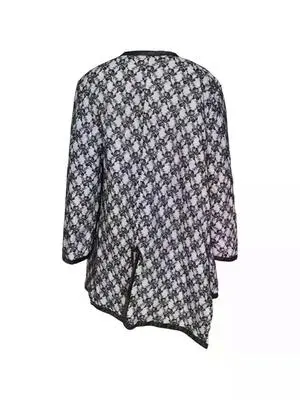 Comme Des Garçons Asymmetrical Lace Coat
