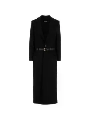 Dsquared2 Belted Single-breasted Coat