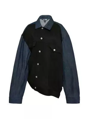 Comme Des Garçons Panelled Asymmetric Jacket
