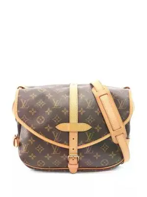 LOUIS VUITTON Monogram Canvas Saumur Shoulder Bag