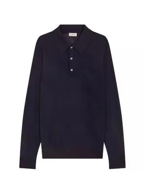 FURSAC Long-sleeve Wool Polo Shirt