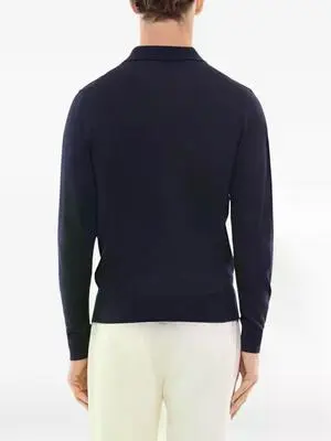 FURSAC Long-sleeve Wool Polo Shirt