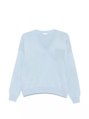 Peserico Embellished V-neck Sweater