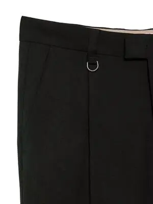 PAOLO PECORA D-ring Turn-up Trousers