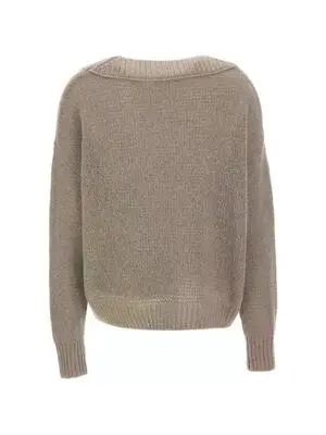 Hemisphere V-neck Sweater