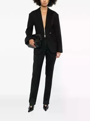 AGNES B. Cotton Suit Trousers