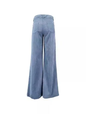 Ermanno Scervino Corduroy-effect Wide-leg Trousers