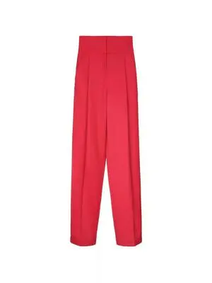 Elisabetta Franchi Pleated High-waisted Trousers