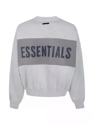 Fear Of God Cropped Relaxed Panelled Sweatshirt