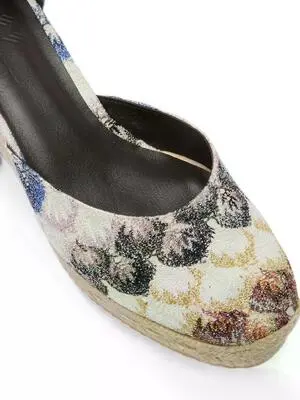 Missoni Zigzag-knit Espadrille Wedges