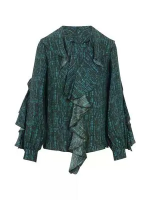 GIANLUCA CAPANNOLO Ruffled Blouse