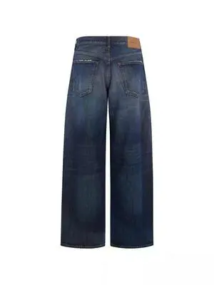 HAIKURE Bethany Frayed-edge Oversized Jeans