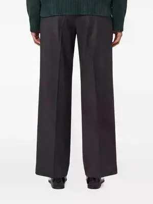 BRIGLIA 1949 Pressed-crease Wide-leg Trousers