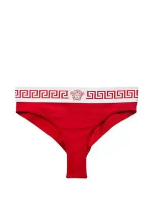Versace Cotton-jersey Briefs - Red