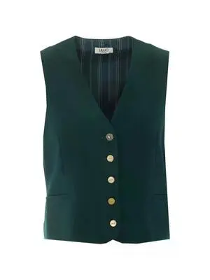 Liu Jo V-neck Button-up Waistcoat