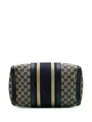 Gucci Gg Canvas Web Joy Boston Bag Satchel